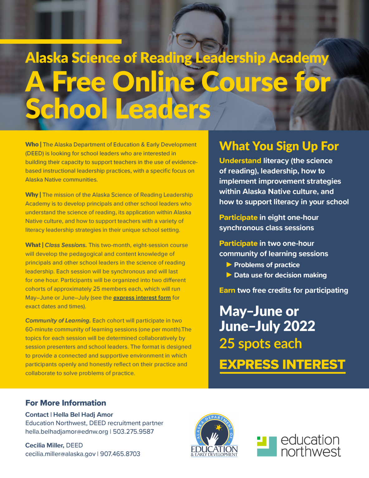 Science of Reading professional learning opportunities | Alaska's ...